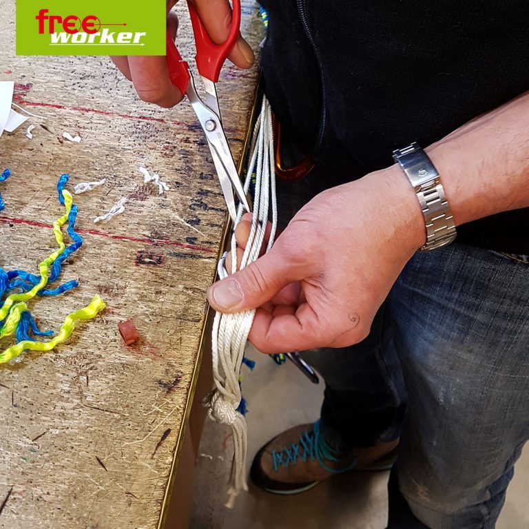 Freeworker Blog » The splice, the safe end of the tree climbing rope